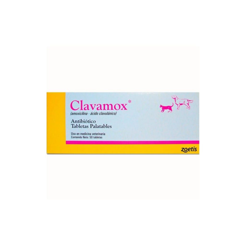 COMPRIMIDO CLAVAMOX 250 MG (UNIDAD) – Animalia