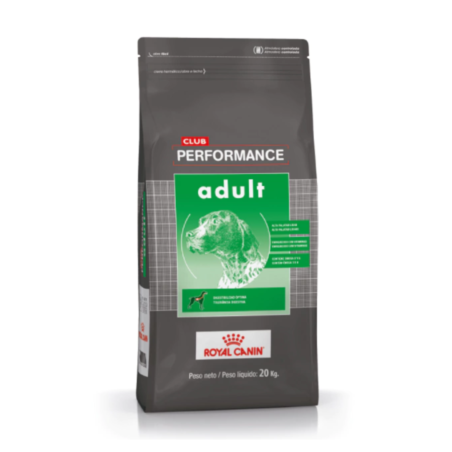 ROYAL CANIN PERFORMANCE ADULTO 20 KG – Animalia