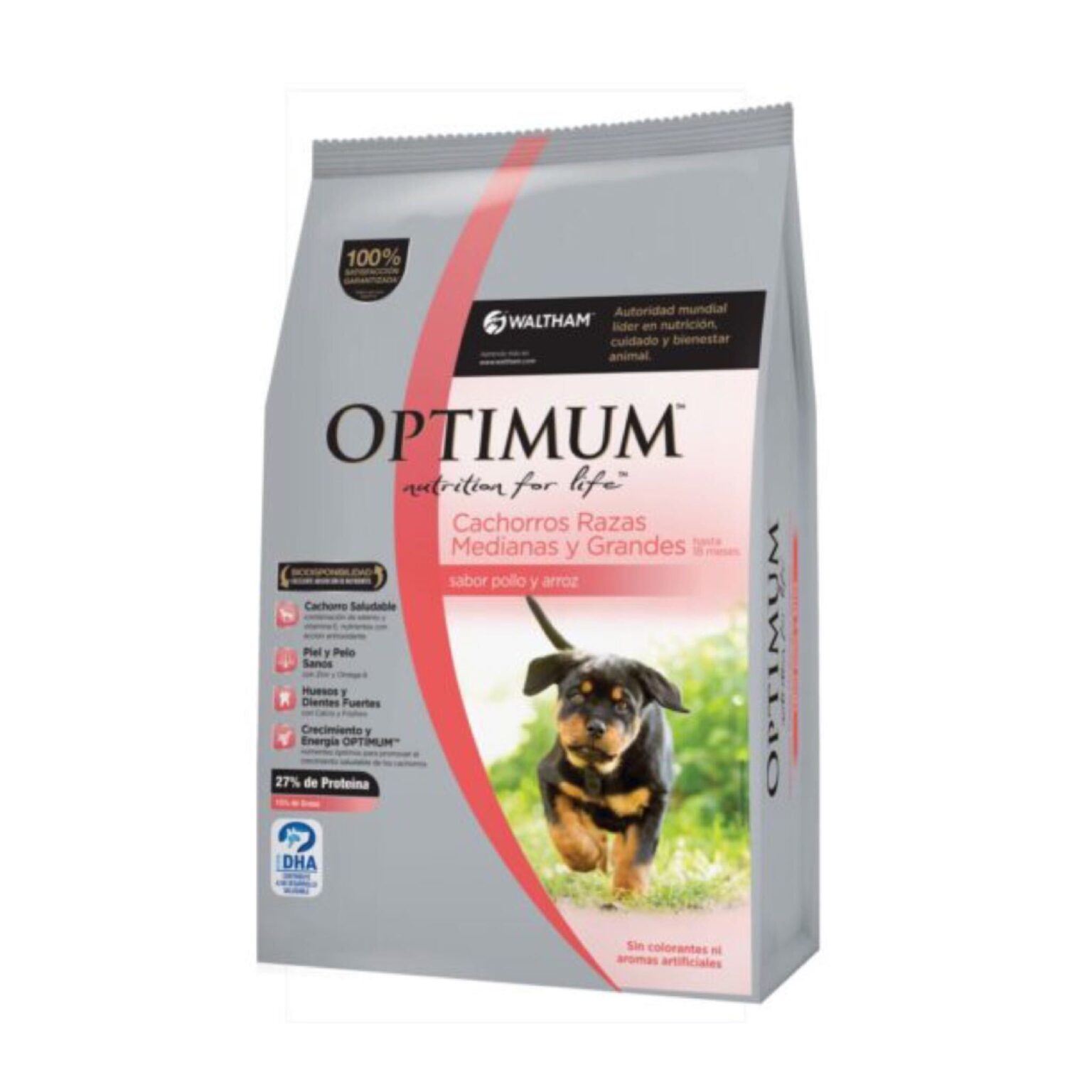 OPTIMUM CACHORROS RAZAS MEDIANA Y GRANDE 15 KG – Animalia