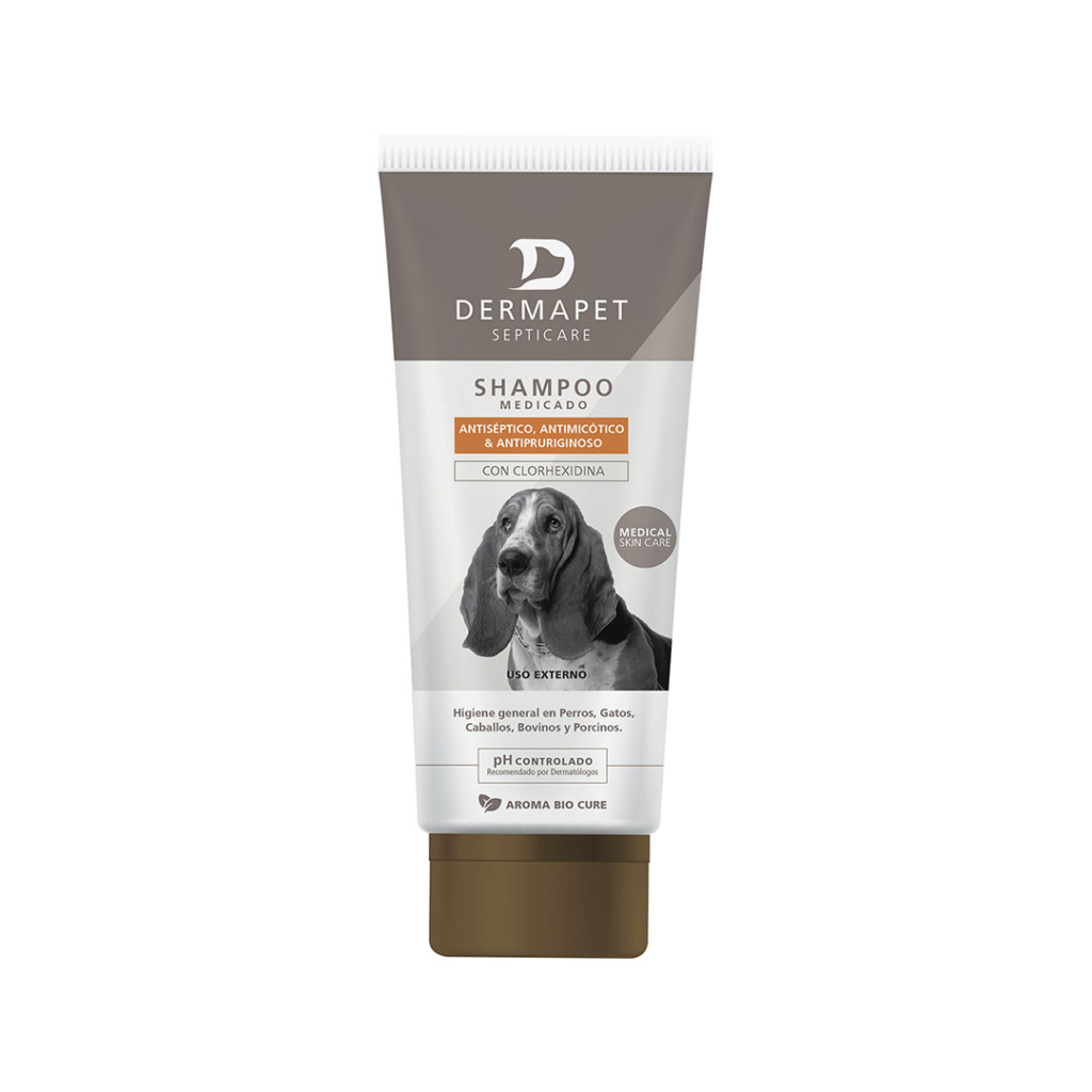 SHAMPOO DERMAPET ANTISÉPTICO 250 ML – Animalia