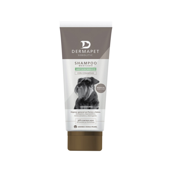 SHAMPOO DERMAPET ANTISEBORREICO 250 ML – Animalia