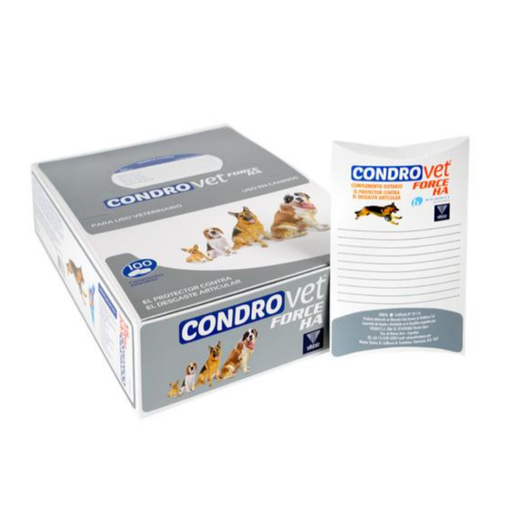 CONDROVET FORCE HA 10 COMPRIMIDOS – Animalia