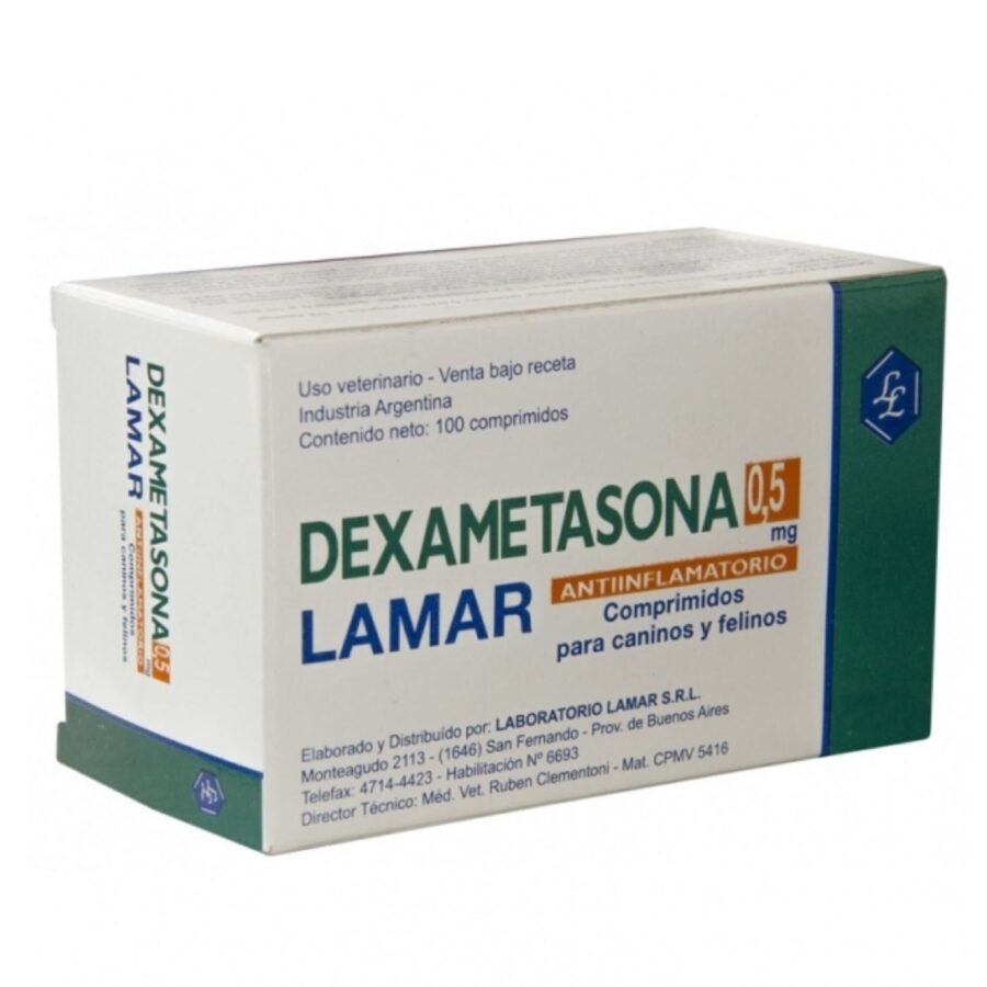 DEXAMETASONA 10 COMP 0.5 – Animalia